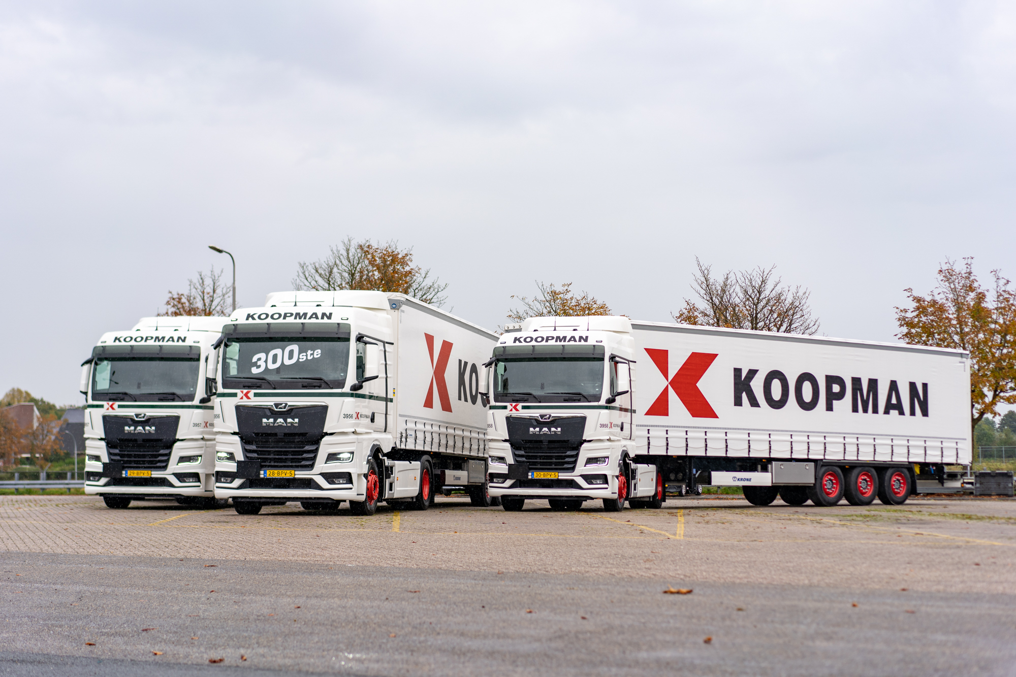 300e MAN truck voor Koopman | Koopman Logistics